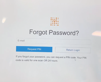 How to Login via Scan Pin Code